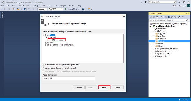 Bind Attribute In ASP.NET MVC
